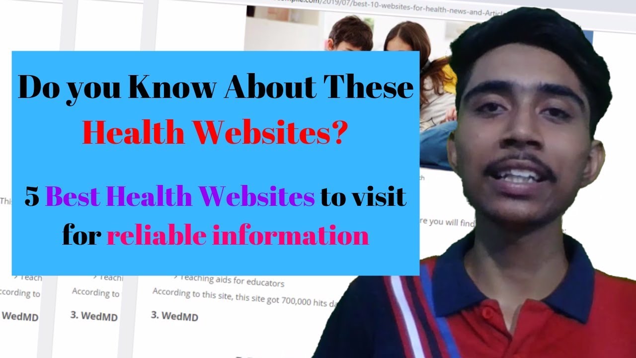 5 Best Websites for your Health | Health and Fitness Tips from Reliable ...