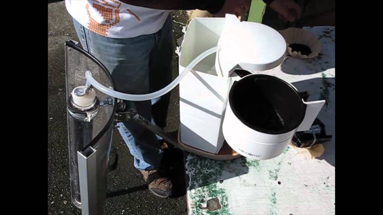 Solar Coffee Maker - YouTube