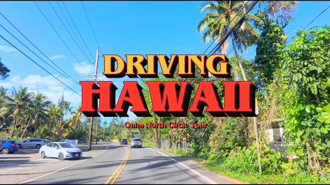 Vol.2 Driving Hawaii｜Traveled all the way north around the island of ...