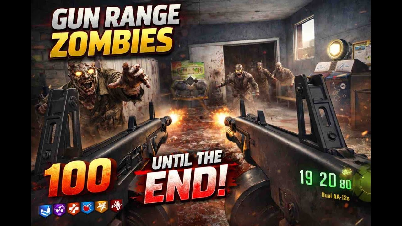 Gun Range Zombies Felt Easy… Until This Ending - YouTube