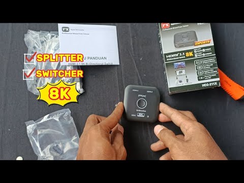Review Playstation & TV di Splitter Switcher Kualitas 8K PX HD2-211X ...