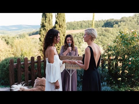 Our Wedding in Tuscany | Alexis & Lilian | Lesbian Wedding