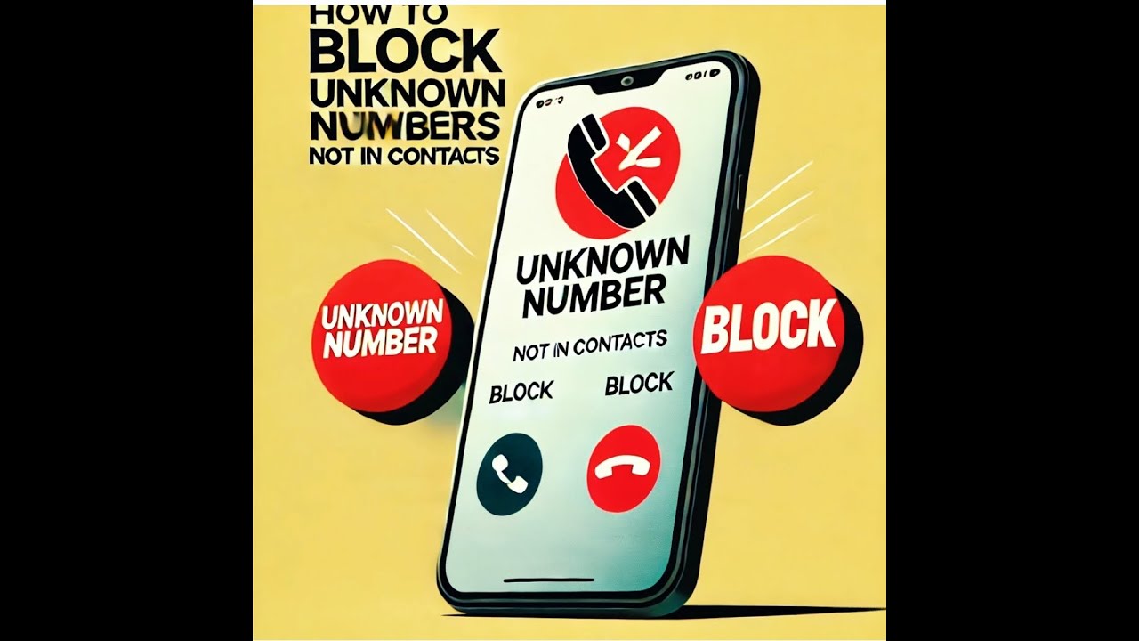 How to block unknown number not in contact| unknown number kasy block ...