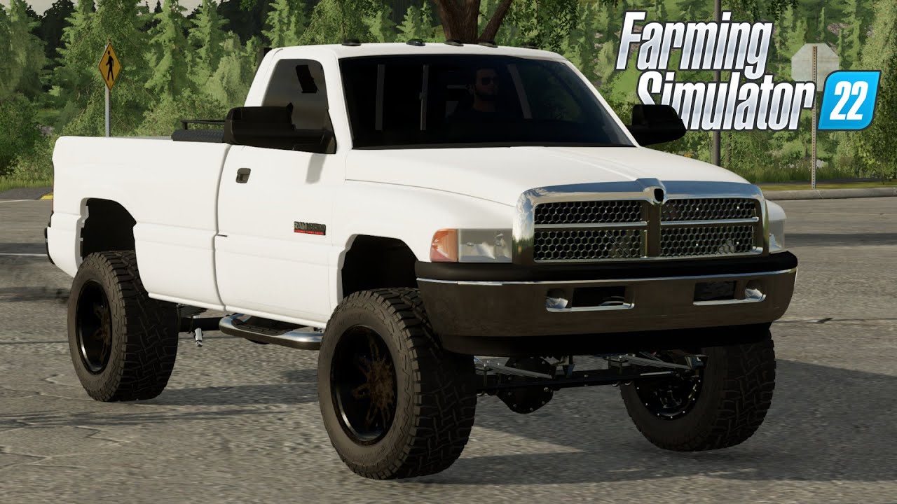 FS22 - 2001 Dodge Ram 3500 - Car Mod for Farming Simulator 2022 ...