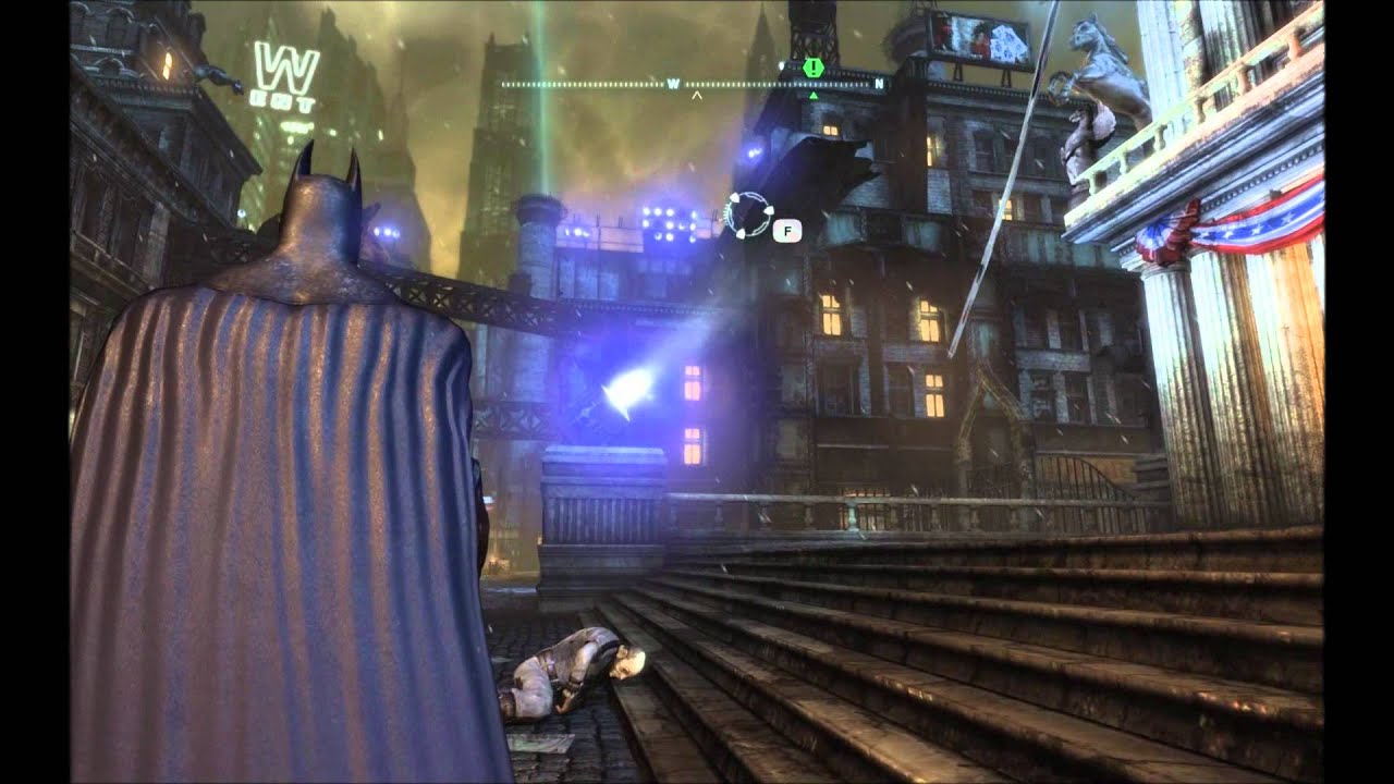 Batman Arkham City PC Graphics - YouTube