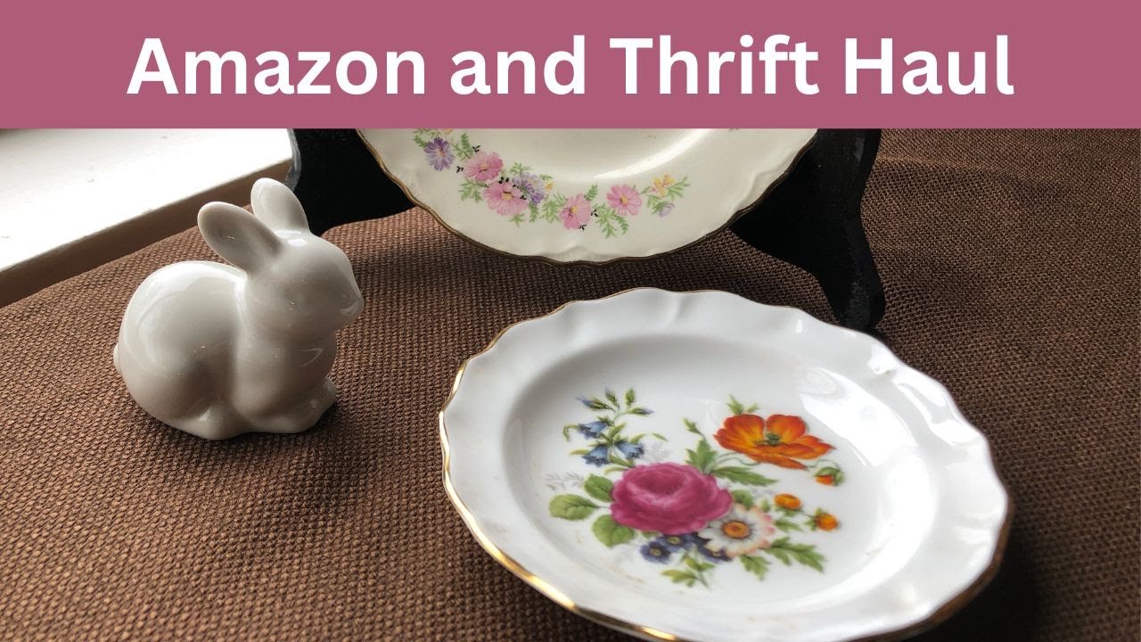 Amazon and Thrift Store Haul - YouTube