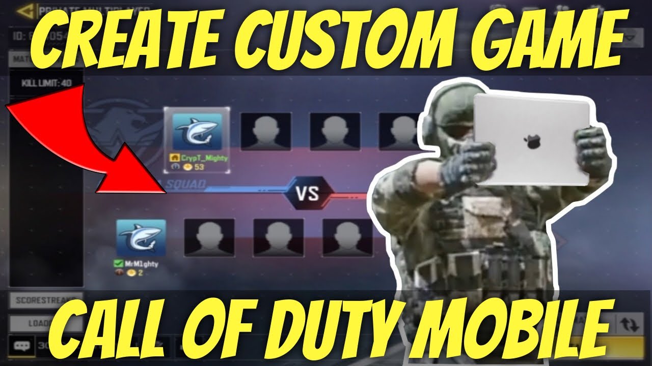 How to Make a CUSTOM Game | Call of Duty Mobile - YouTube