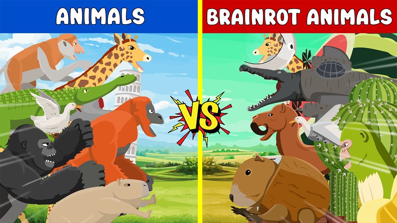 Brainrot Animals vs Brainrot Dinosaurs [S1] | Brainrot Animation - YouTube