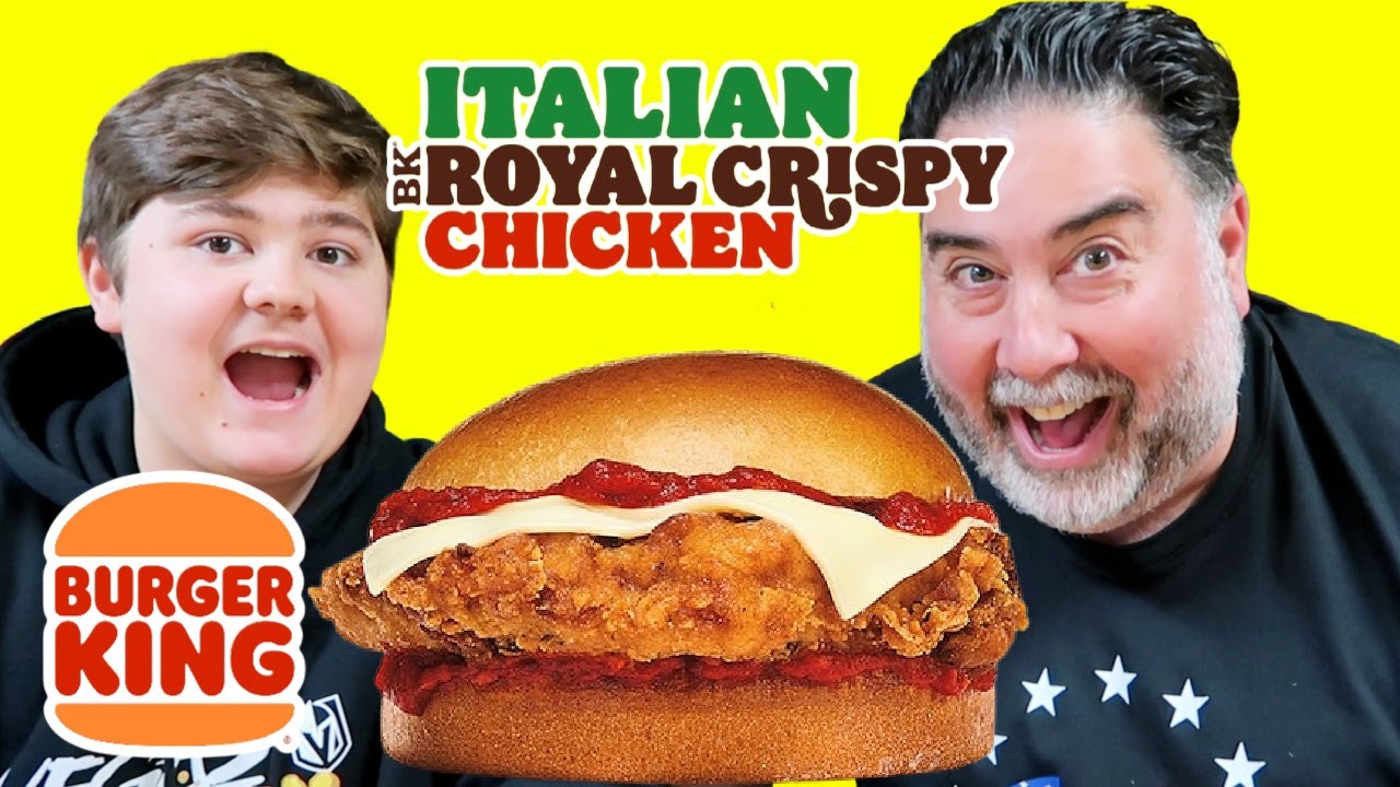 BK Italian Royal Crispy Chicken Sandwich Review 🇮🇹🐔 | Chris Frezza