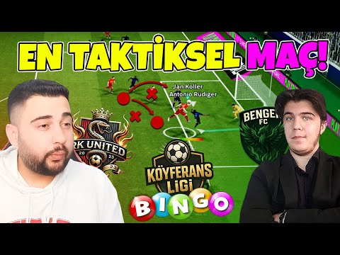 LİGİN EN TAKTİKSEL MAÇI! KÖYFERANS LİGİ 9.MAÇI! w/@Bengerr  eFootball Mobile 2026