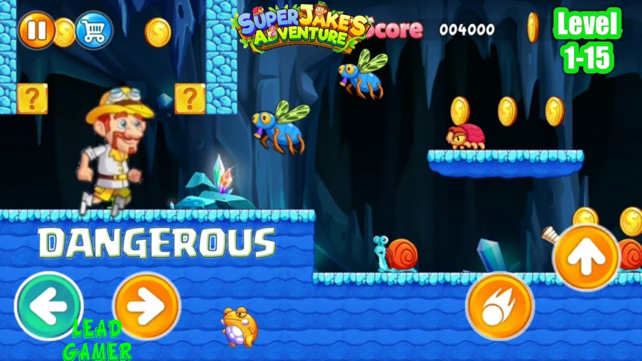 Super Jake's Adventure Level 1-15 #gameplay #gaming #games - YouTube