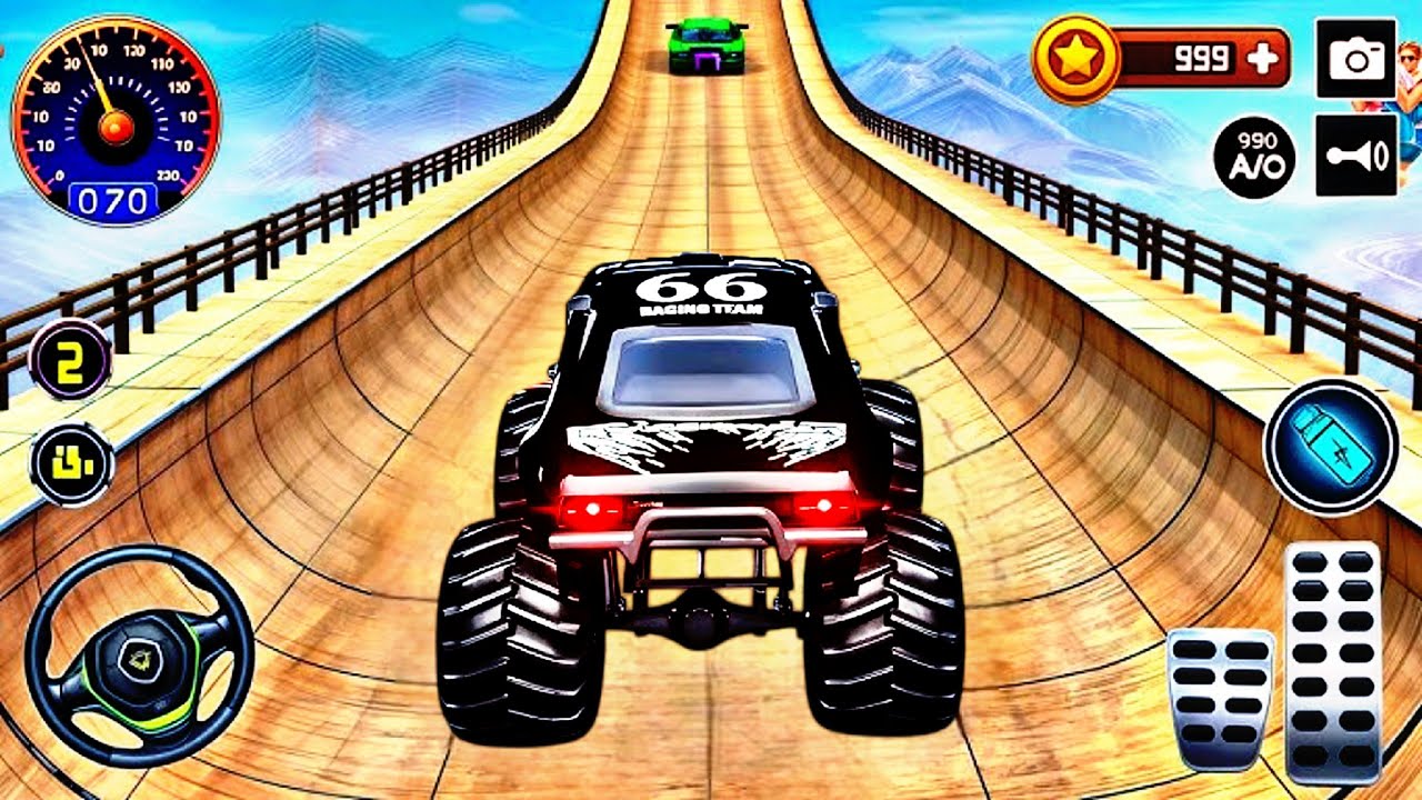 Monster Truck Simulator | Monster Truck Stunt Racing Game 3D – Android ...