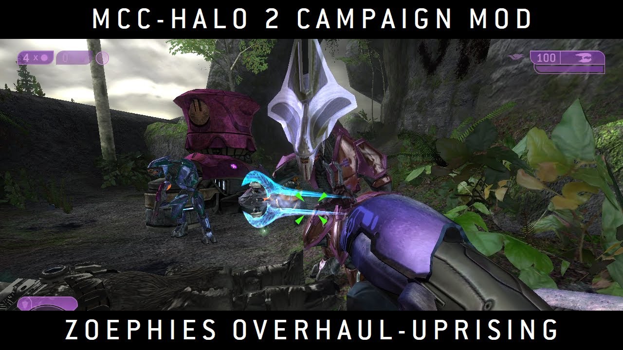 Halo MCC: Halo 2 Campaign Mod - Zoephie's Overhaul Uprising - YouTube