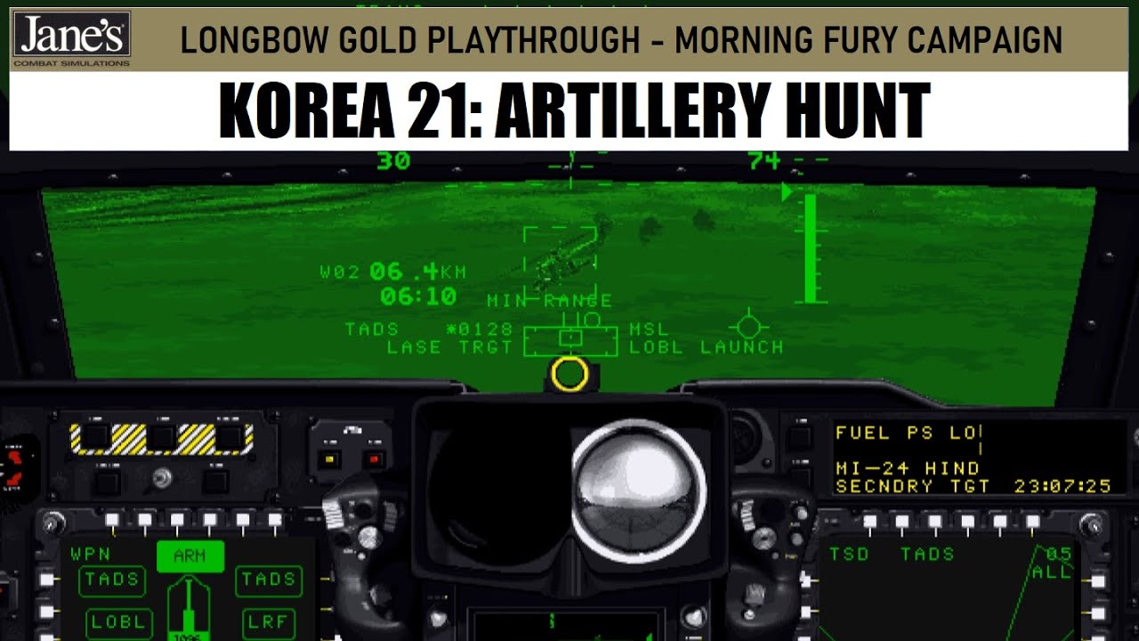 Jane's Longbow - Morning Fury Campaign: Mission 21 - Artillery Hunt ...