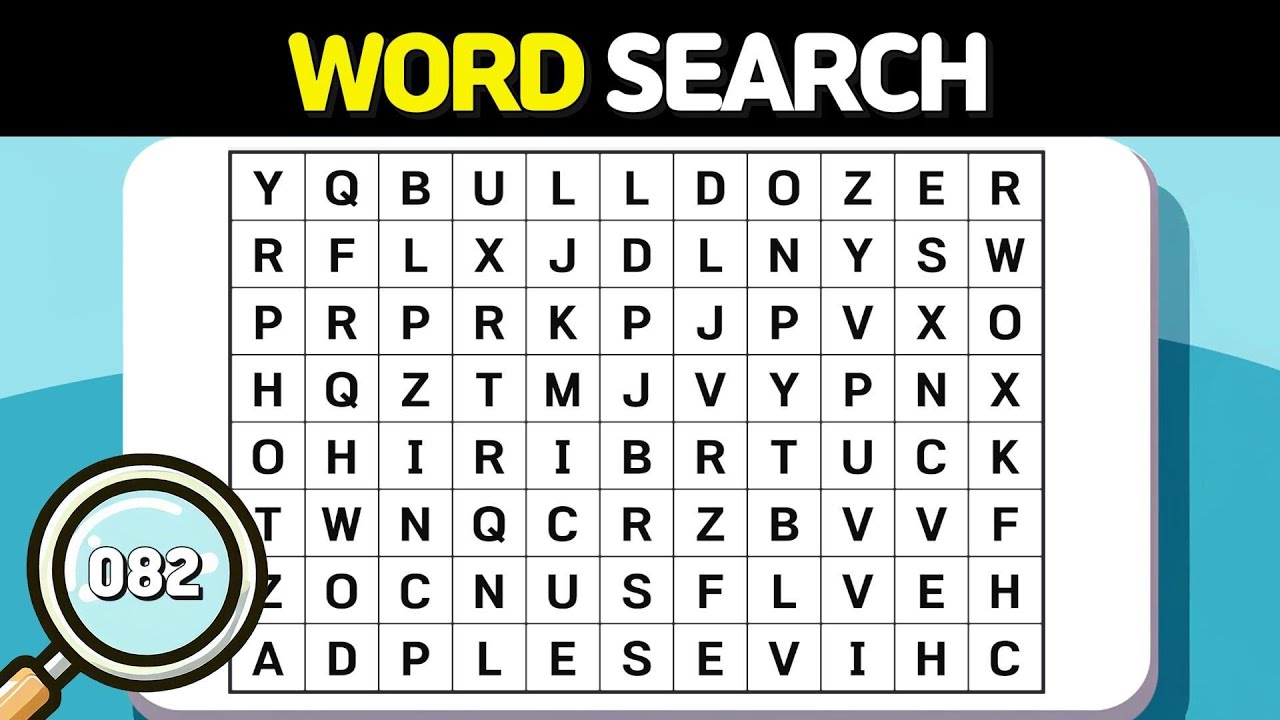 Only 1% genius can find it all #082 | Find the Hidden Word | Word ...