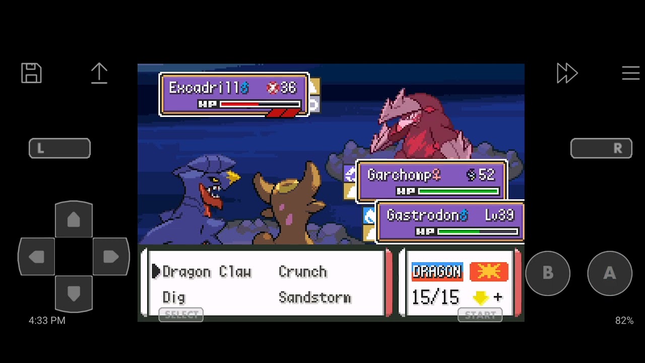 Pokémon Unbound - Dynamax Excadrill den - YouTube