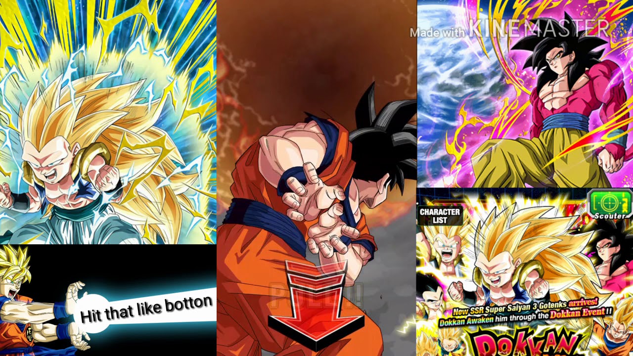 New super saiyan 3 gotenks dokkan festival banner Global I can't ...