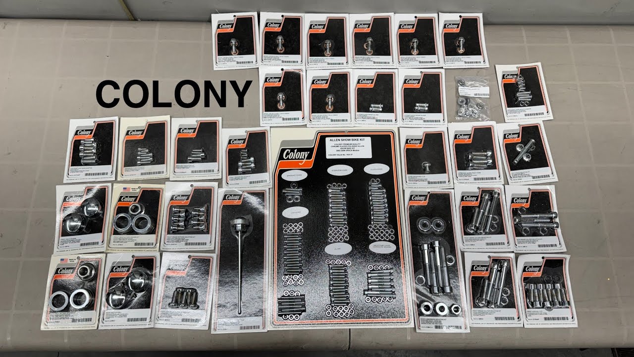 VROD CHROME hardware by COLONY - YouTube