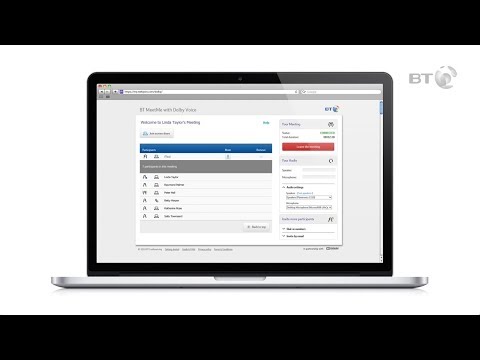 BT MeetMe with Dolby Voice デスクトップクライアント ユーザーガイド (日本語字幕) - YouTube