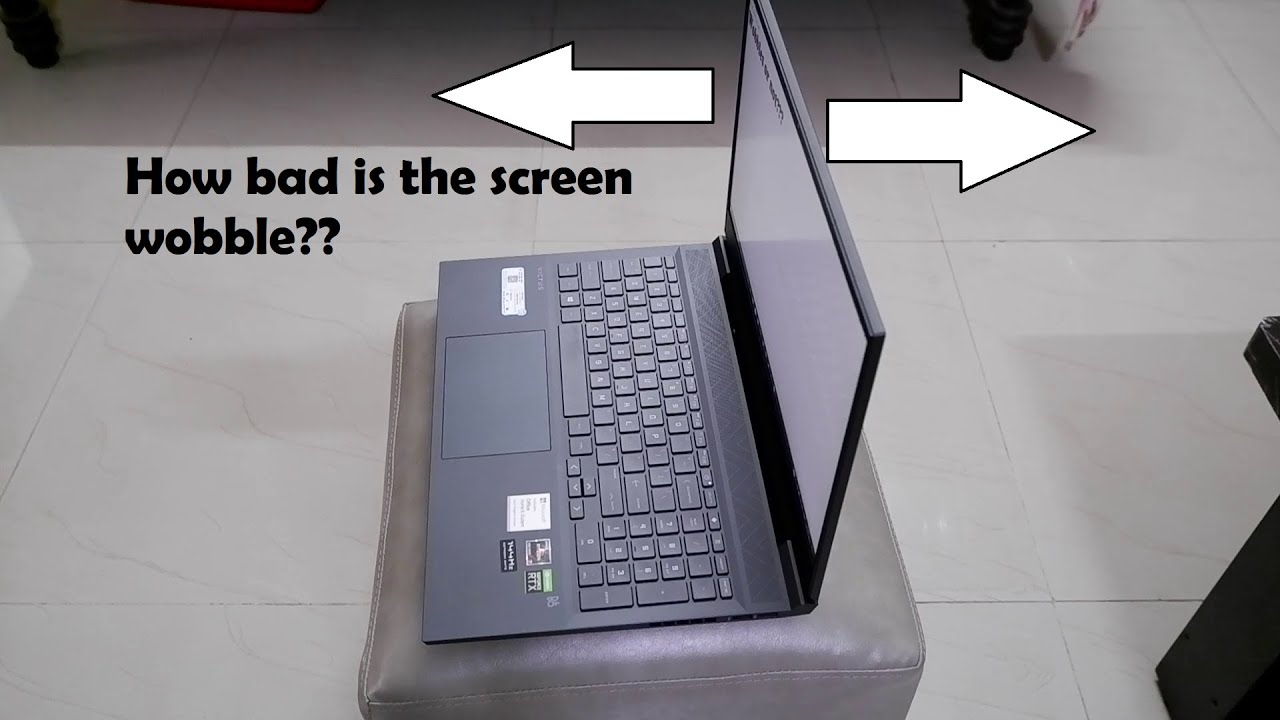 Screen Wobble on the HP Victus - How bad is it? - YouTube