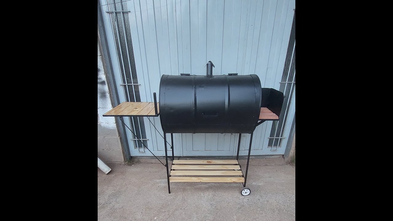 como despintar un tacho de 200L para hacer un asador chulengo - YouTube