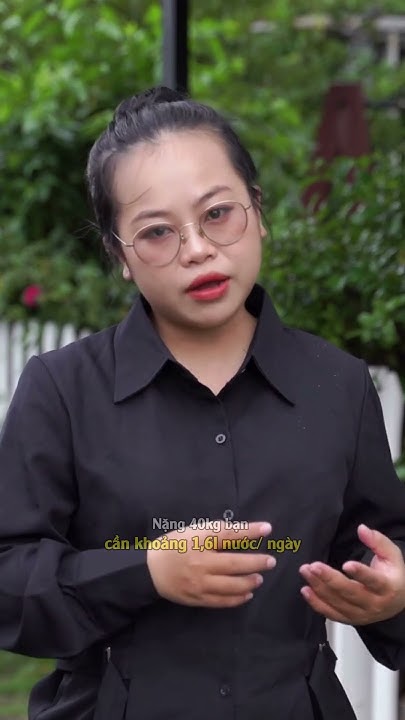 Làm sao để uống đủ nước mỗi ngày? #tuyendinhduong #uongnuoc #suckhoe # ...