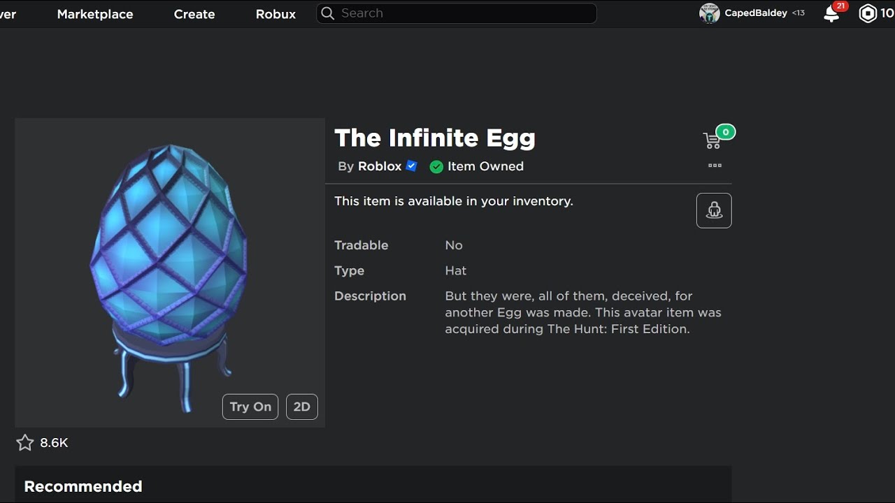 Getting the infinite egg | The Hunt 2024 - YouTube