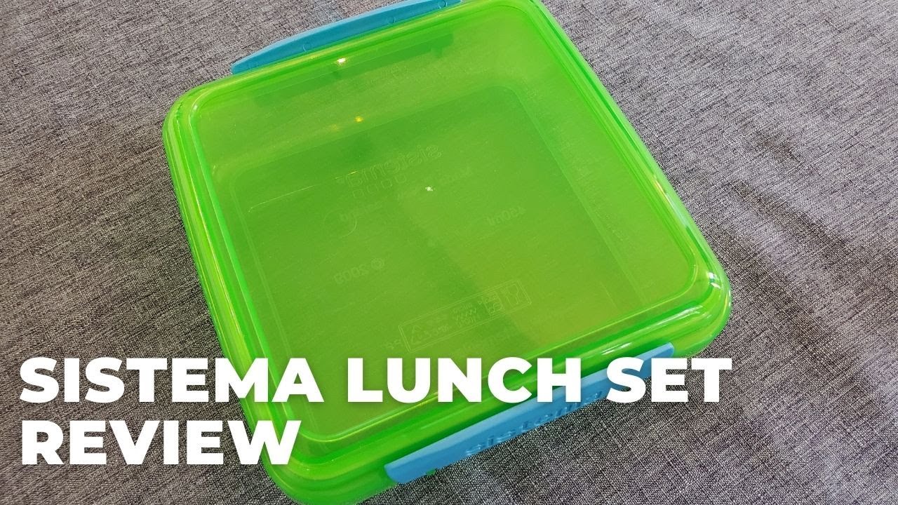 Review of Sistema Lunch Set - YouTube
