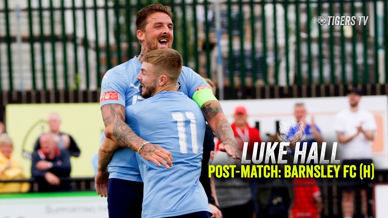 POST-MATCH | Luke Hall on his goal and first minutes of pre-season ...
