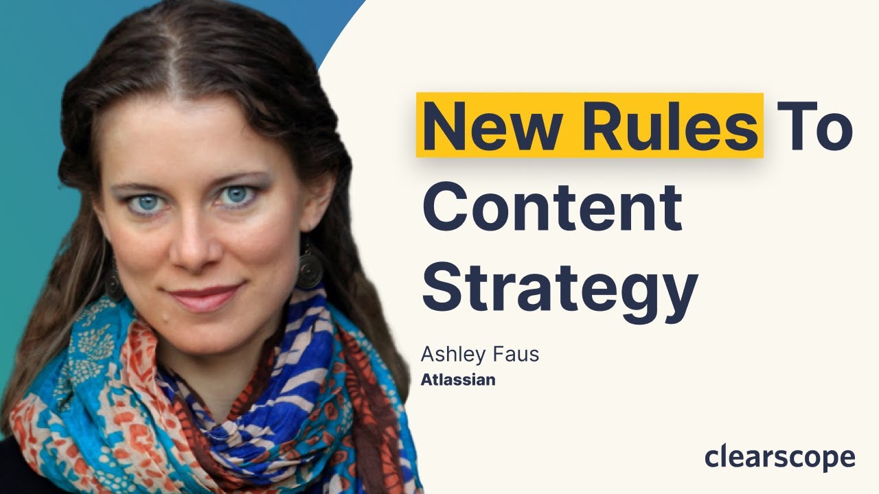 New Rules of Content Strategy: Ashley Faus (Atlassian) - YouTube