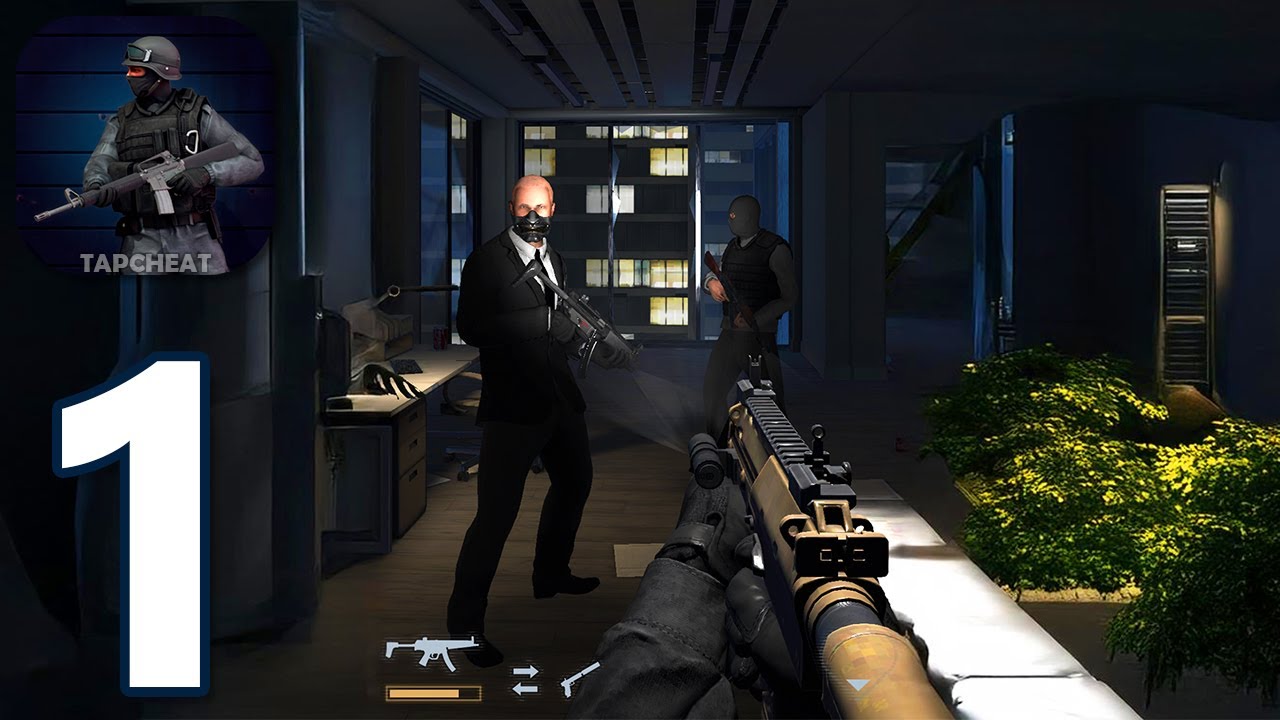 SWAT Shooter Police Action FPS - Gameplay Walkthrough Part 1 - Android ...