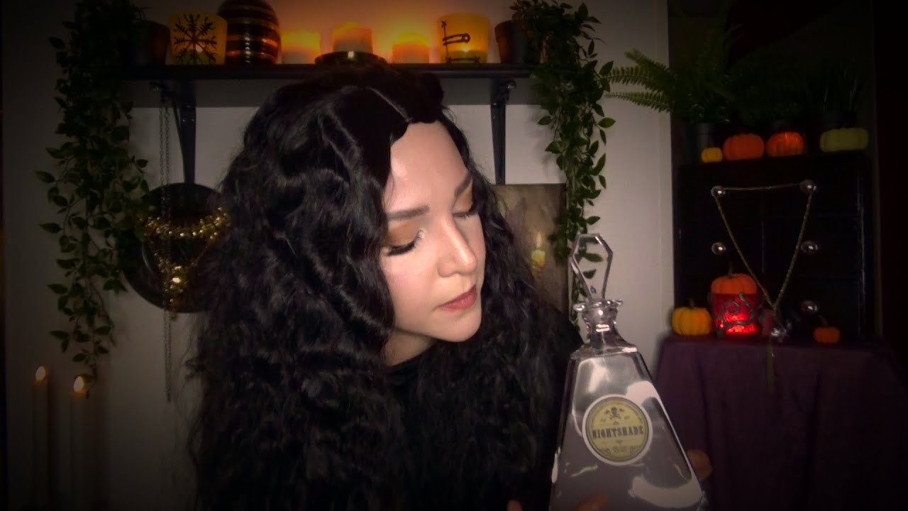 A witch helps you with anxiety ASMR - YouTube