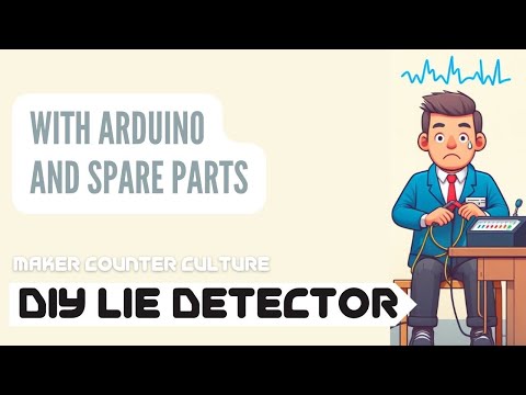 Arduino Lie Detector, Polygraph wit galvanic response, heart rate ...