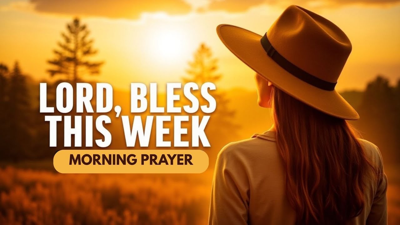Bless Your Week, LORD | Morning Prayer | Jesus | Word of God - YouTube