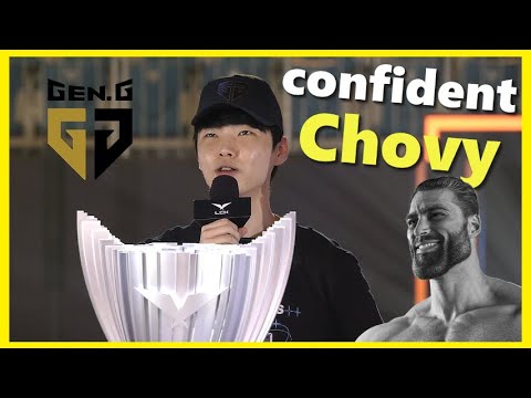 Chovy becomes a completely different Person in Interview after winning ...