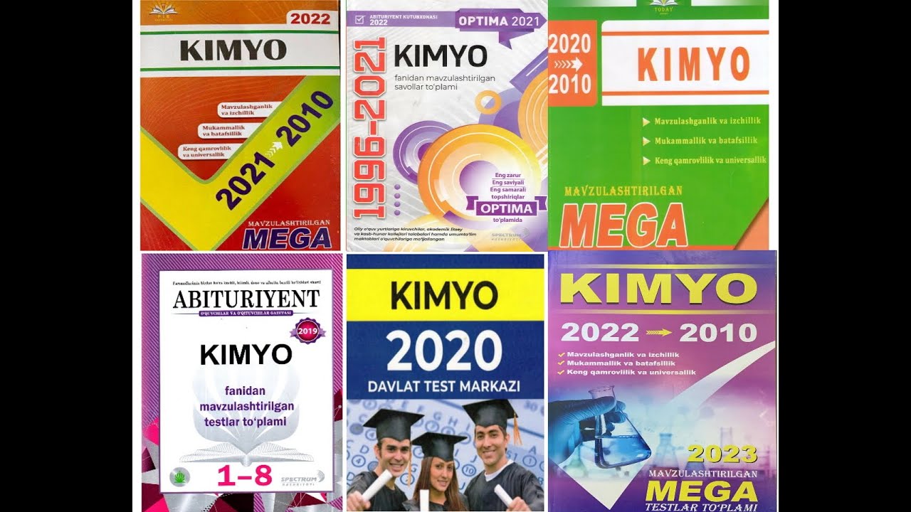 📗Mega Kimyo 2020-2010 yil to'plami video yechimi 📌32-Oleum ) - YouTube