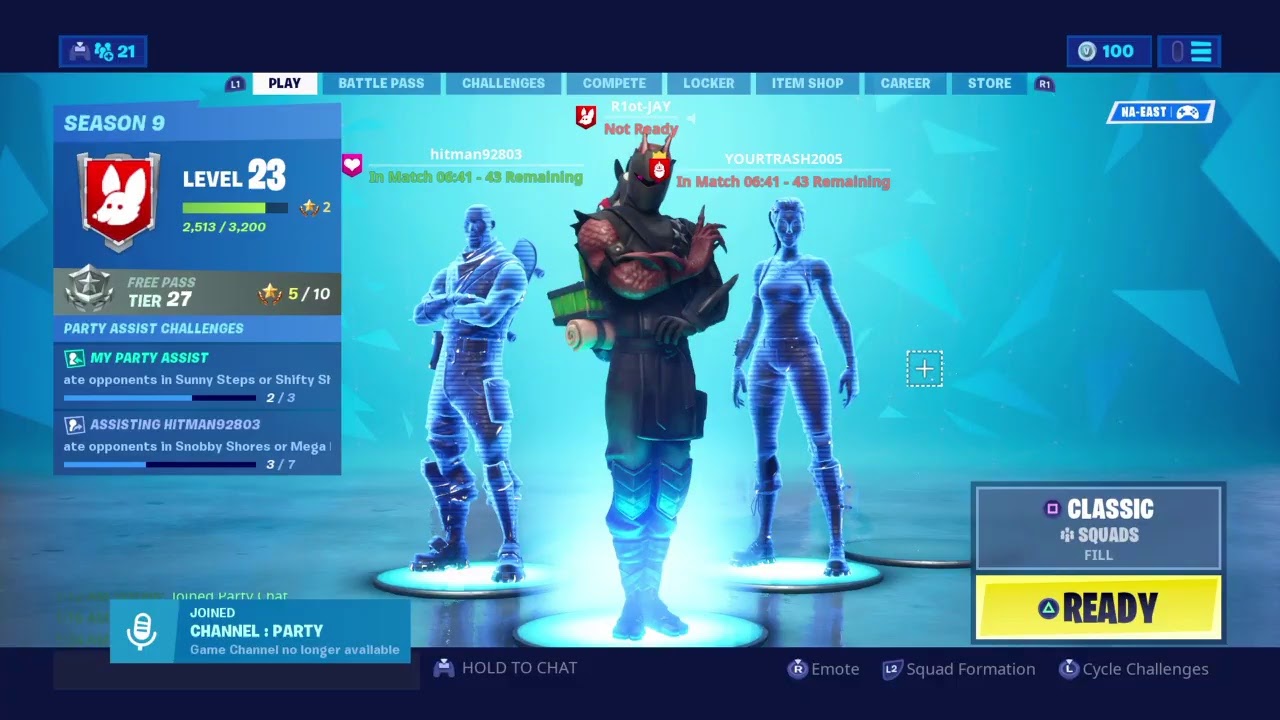 Fortnite "season 9 almost done" - YouTube