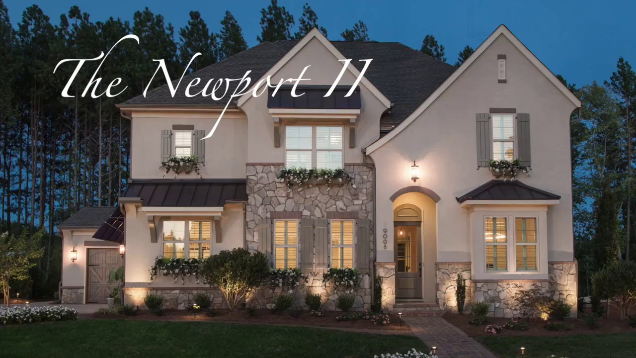 Newport II floorplan from Classica Homes - YouTube