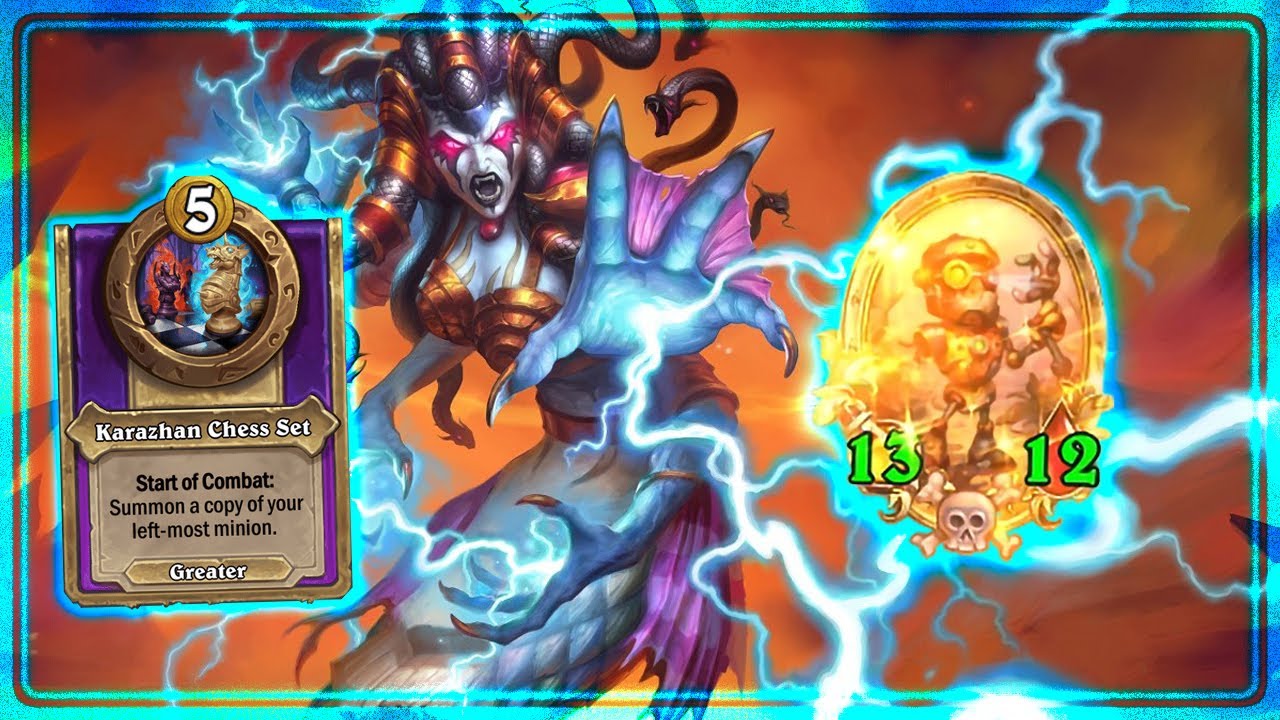 DOUBLE GOLDEN SCRAP SCRAPER - Hearthstone Battlegrounds - Lady Vashj ...