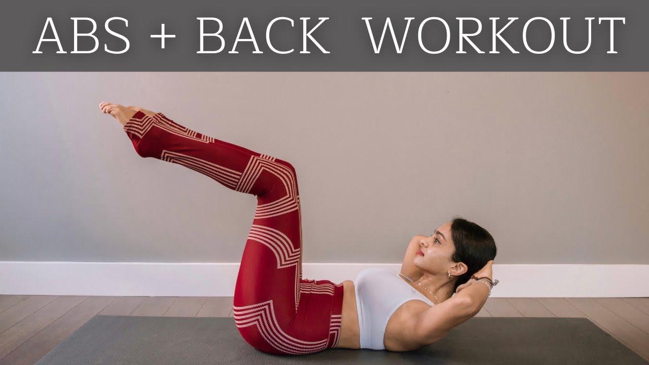 ABS + BACK WORKOUT | Shed and Tone - YouTube