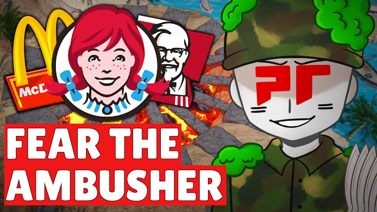 I AMBUSHED Popular Fast Food Chains in Town of Salem - YouTube