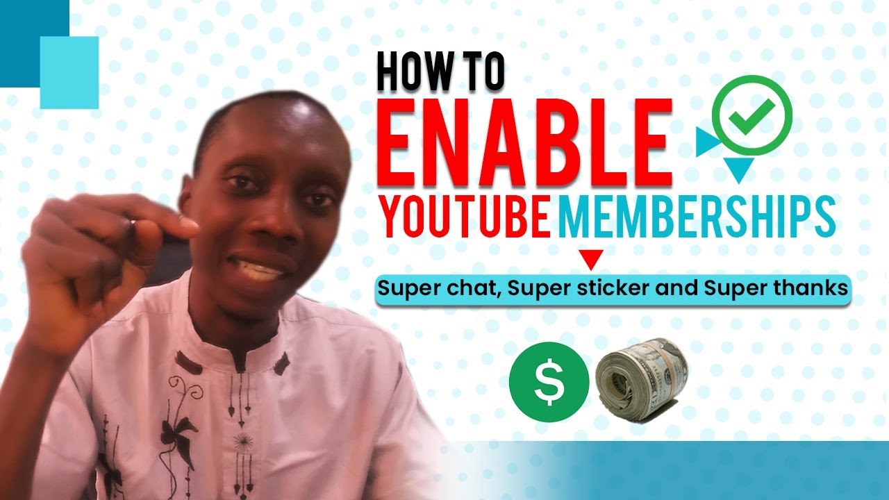 Complete Guide How To Setup YouTube Membership And Enable Super chat ...