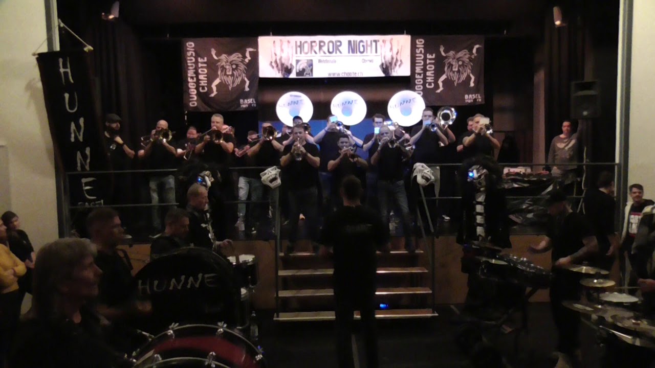 Guggemuusig Hunne Basel @ Chaote Horror Night in Oberwil (08.11.2019 ...