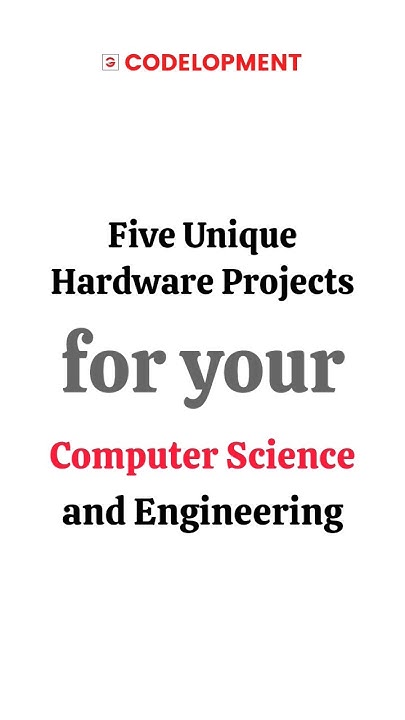 5 unique hardware projects for computer science and engineering students | #cseprojects #shorts ...