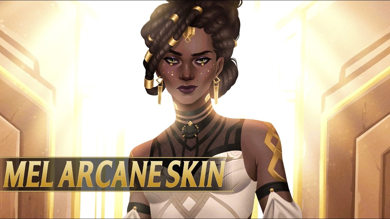 NEW MEL ARCANE SKIN LEAKED - League of Legends - YouTube