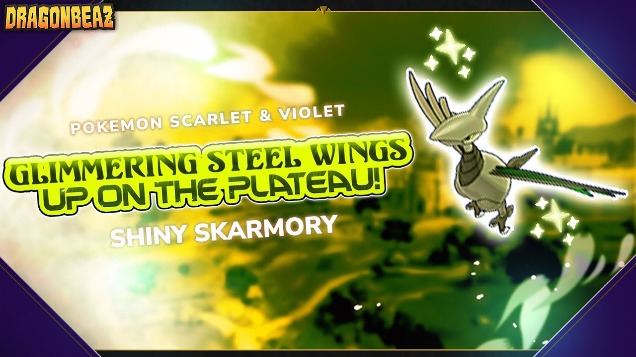 Glimmering Steel Wings Up On The Plateau! | Shiny Skarmory in Pokemon ...