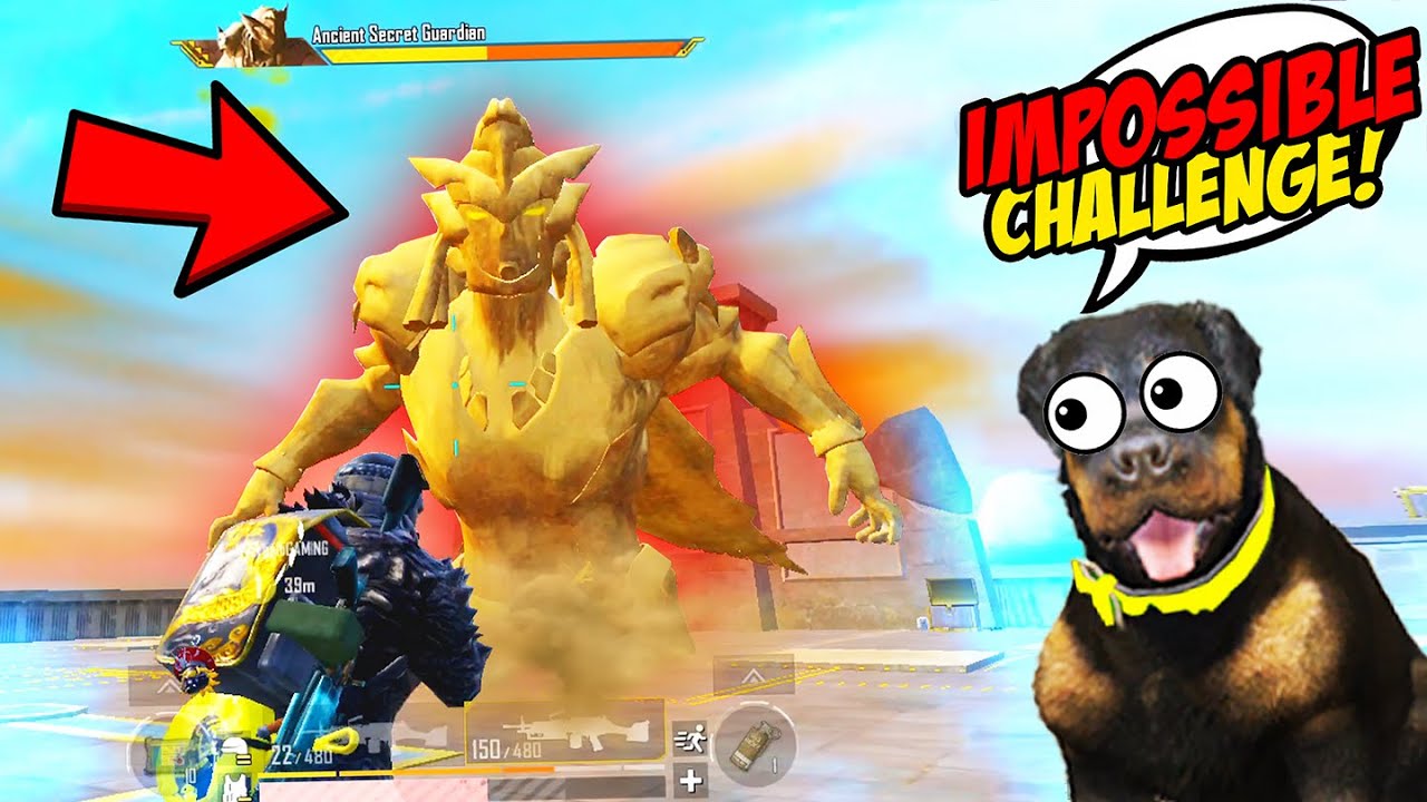EPIC BOSS BATTLE WITH ANCIENT SECRET GUARDIAN with CHOP & BOB in BGMI ...