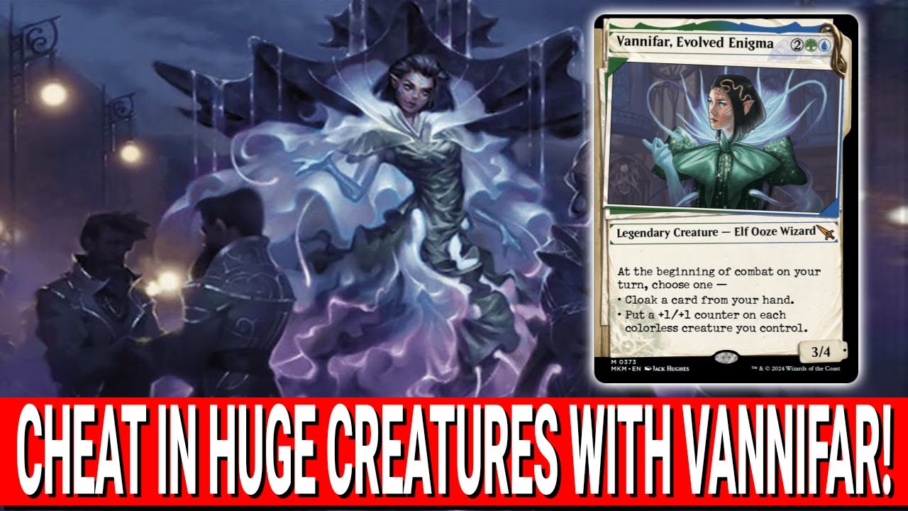 EDH/Commander Vannifar, Evolved Enigma Deck Tech Card by Card - YouTube