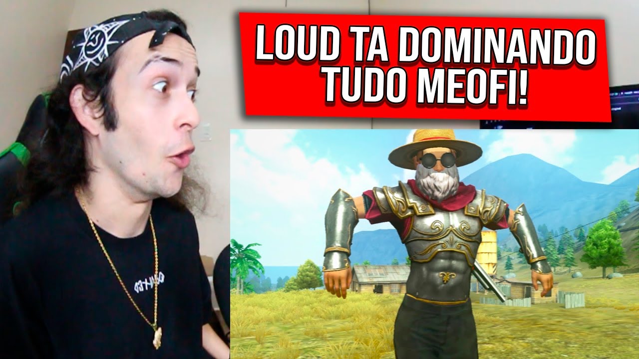 (LOUD BAK CAMPEÃO 🔥) REAGINDO a GUXTA - LIVE 🎵 ft. LOUD SQUAD EMULADOR ...