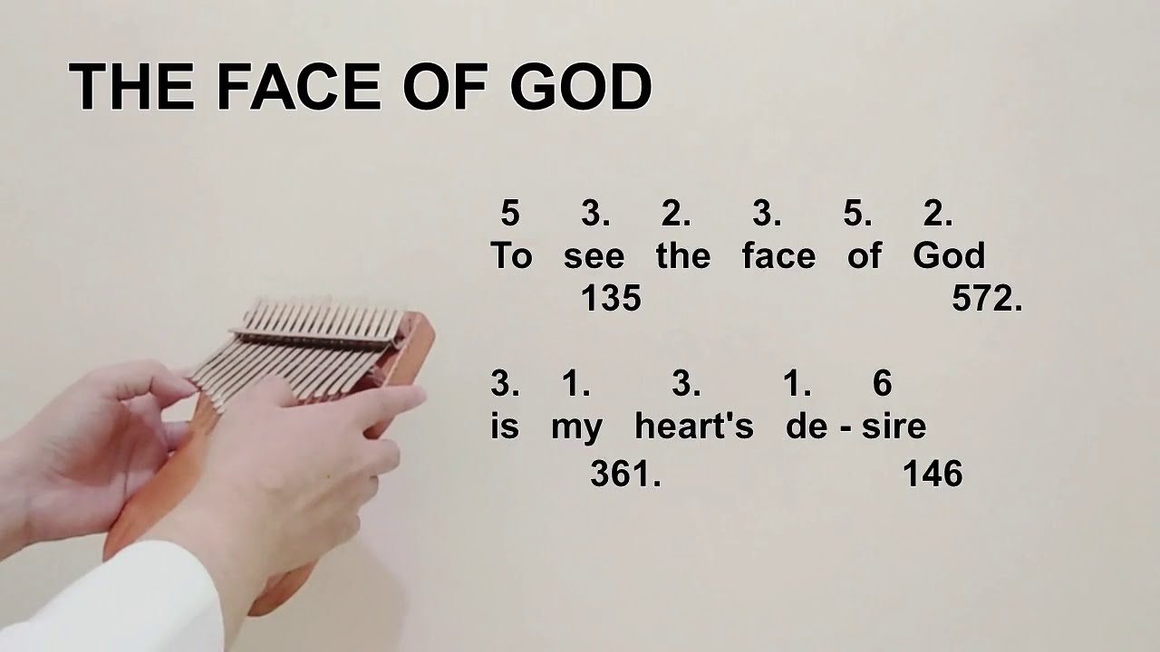The Face Of God (Kalimba) Advent Song - M. Francisco, SJ - YouTube